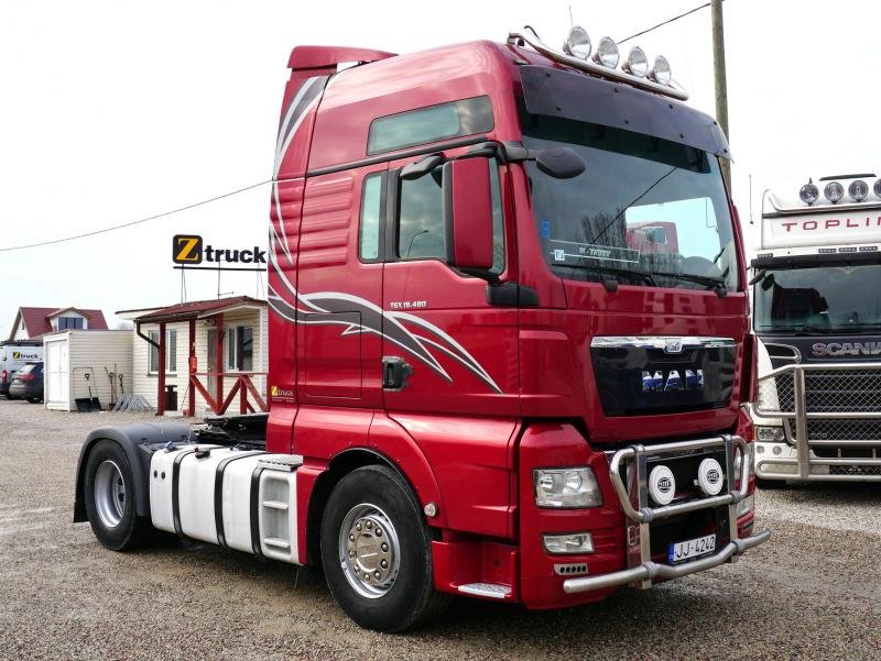 MAN TGX 18.480 Euro5 - Tractors - Z-truck - Sale of commercial vehicles