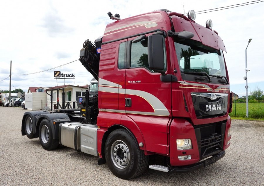 MAN TGX 28.480 6x2 +HMF - Tractors - Z-truck - Sale of commercial vehicles